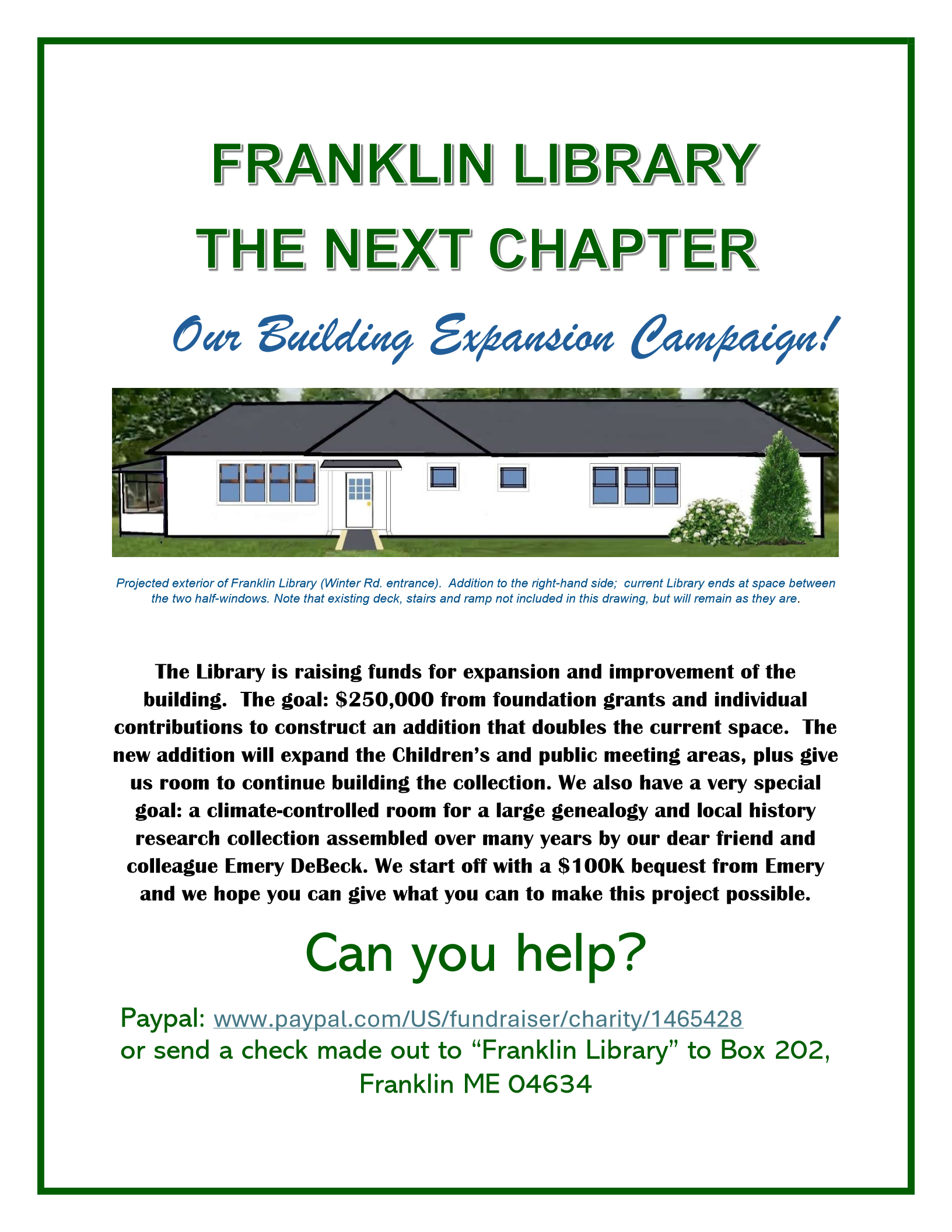 FRANKLIN LIBRARY – Bringing the community together